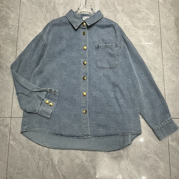 Celine | Jackets & Coats | Celine Denim Shirt | Poshmark